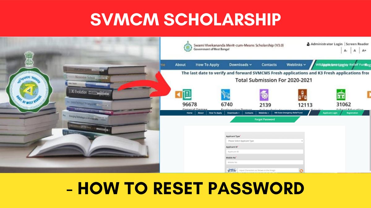 How To Reset SVMCM Scholarship Password Online (In 4 Steps)